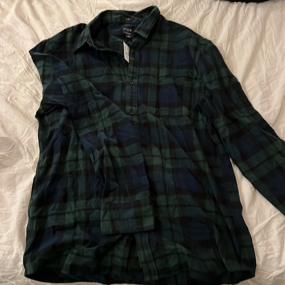 J. Crew | Shirts | Jcrew Mens Flannel Shirt | Poshmark